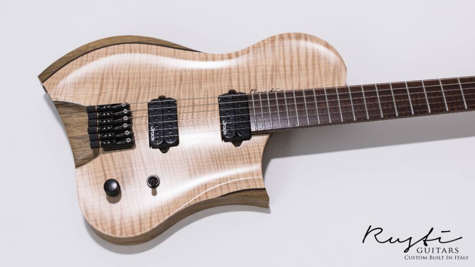 Take a Sneak-Peek at This Originally Shaped Headless Guitar From Italy ...