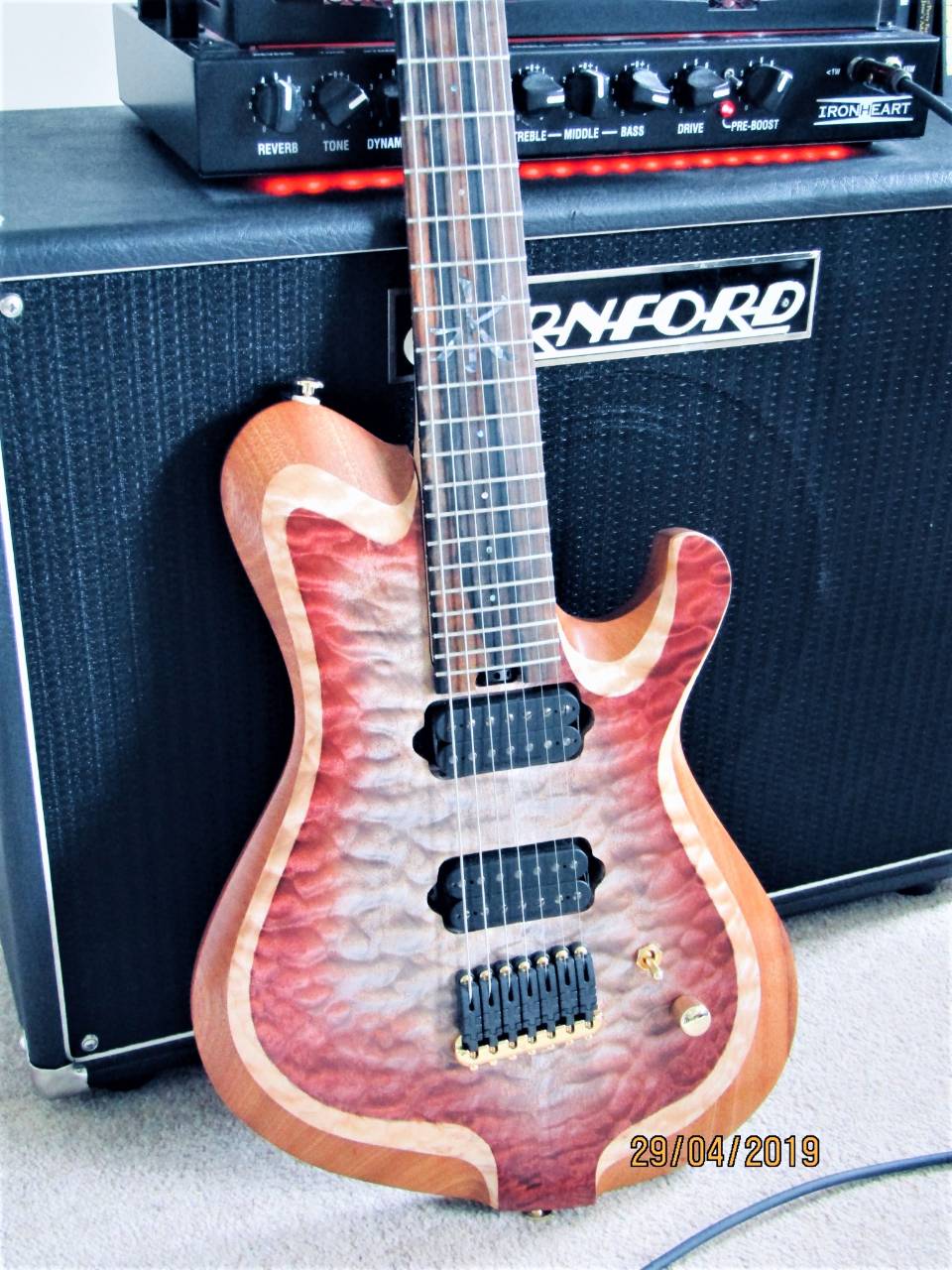 Take an Exclusive Sneak Peek at This Custom 7-String Built for an Avant ...