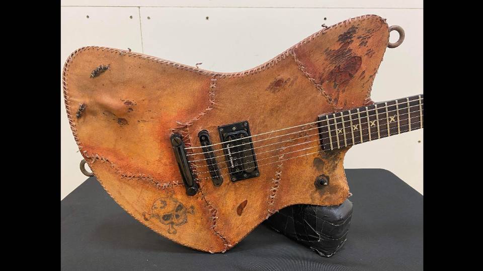 The Story Behind Riggs' Pigskin Guitar | Ultimate Guitar
