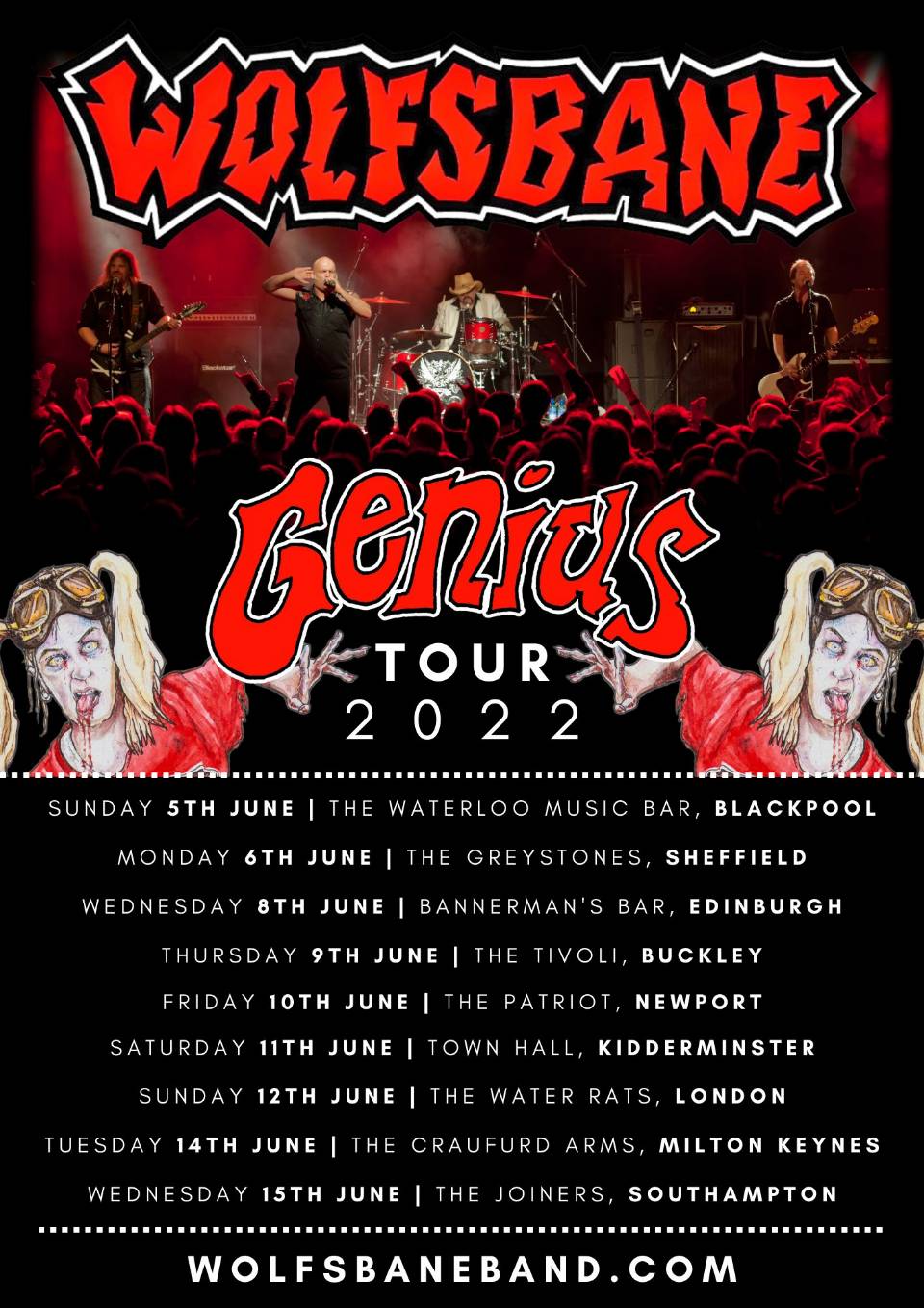 Wolfsbane to Release New Album on Sunday | Ultimate Guitar