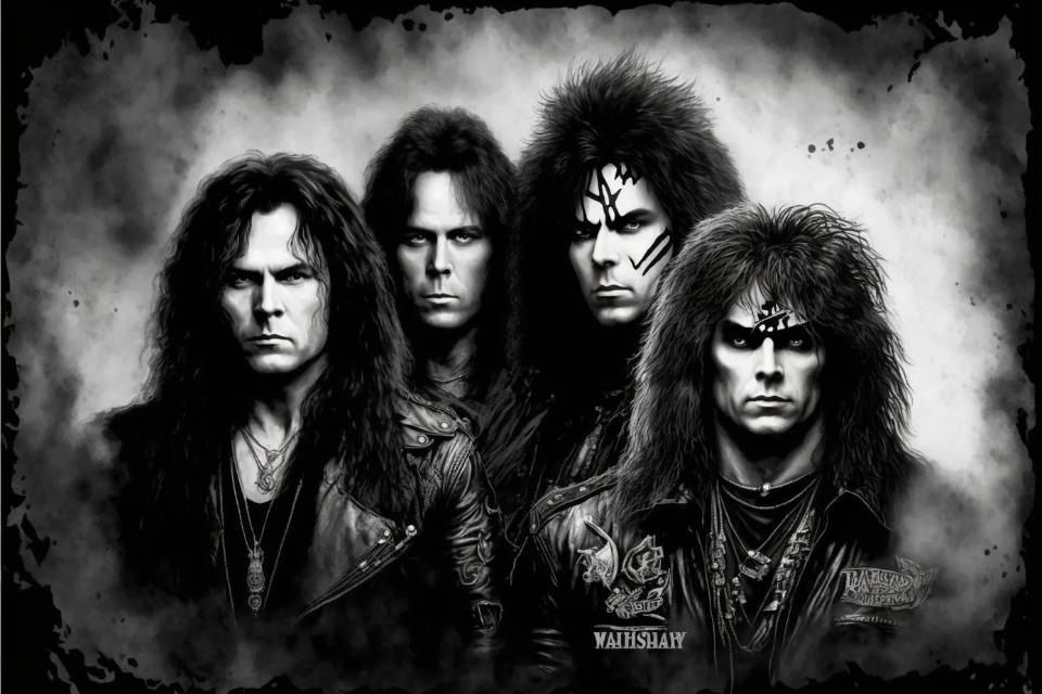 How Does AI Perceive Famous Hair Metal Bands? Some of These ...