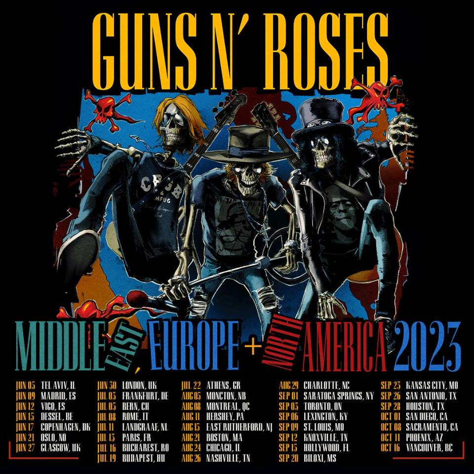 Guns N' Roses Announce 2023 World Tour | Ultimate Guitar