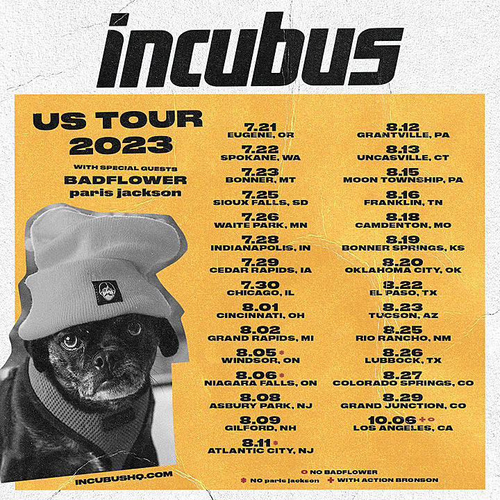 Incubus Announce New 2023 Summer Tour | Ultimate Guitar