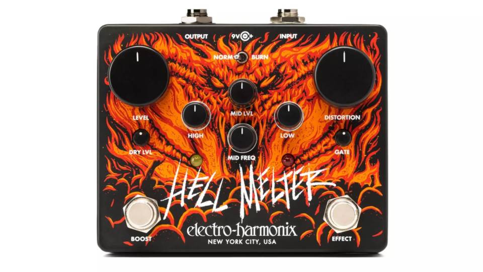 Electro-Harmonix Unveils Hellish New Distortion Pedal: The Hell Melter ...