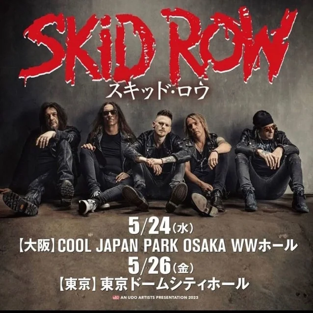Skid Row Cancel Japanese Tour Due to Erik Grönwall's Illness | Ultimate ...