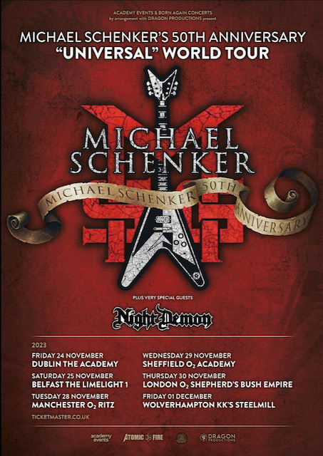 Michael Schenker Announces MSG Tour Dates in the UK and Ireland | Music ...