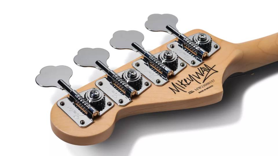 Fender Unveils Mikey Way's Signature Limited-Edition Jazz Bass in ...