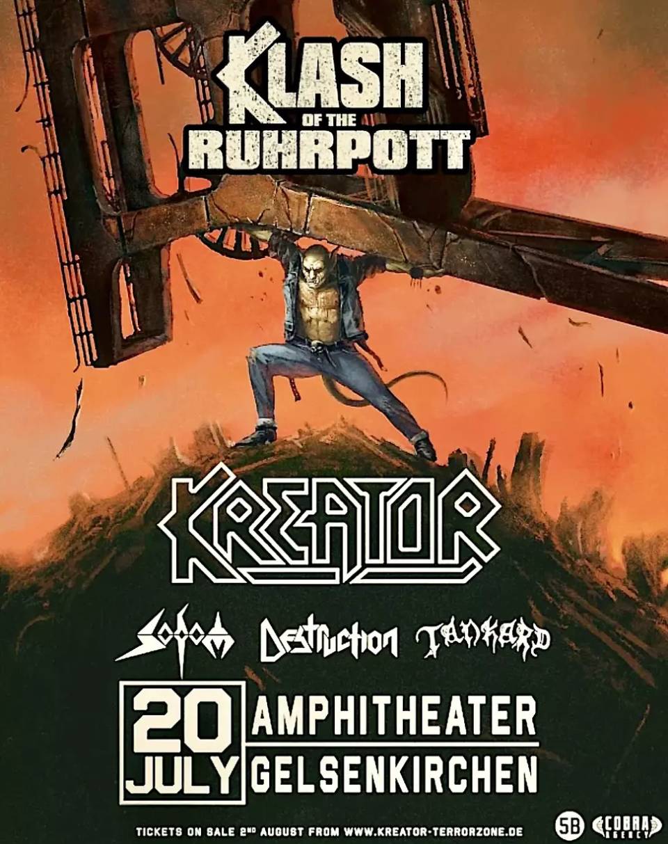 First-Ever 'Big Four' of German Thrash Show Announced: Kreator, Sodom ...