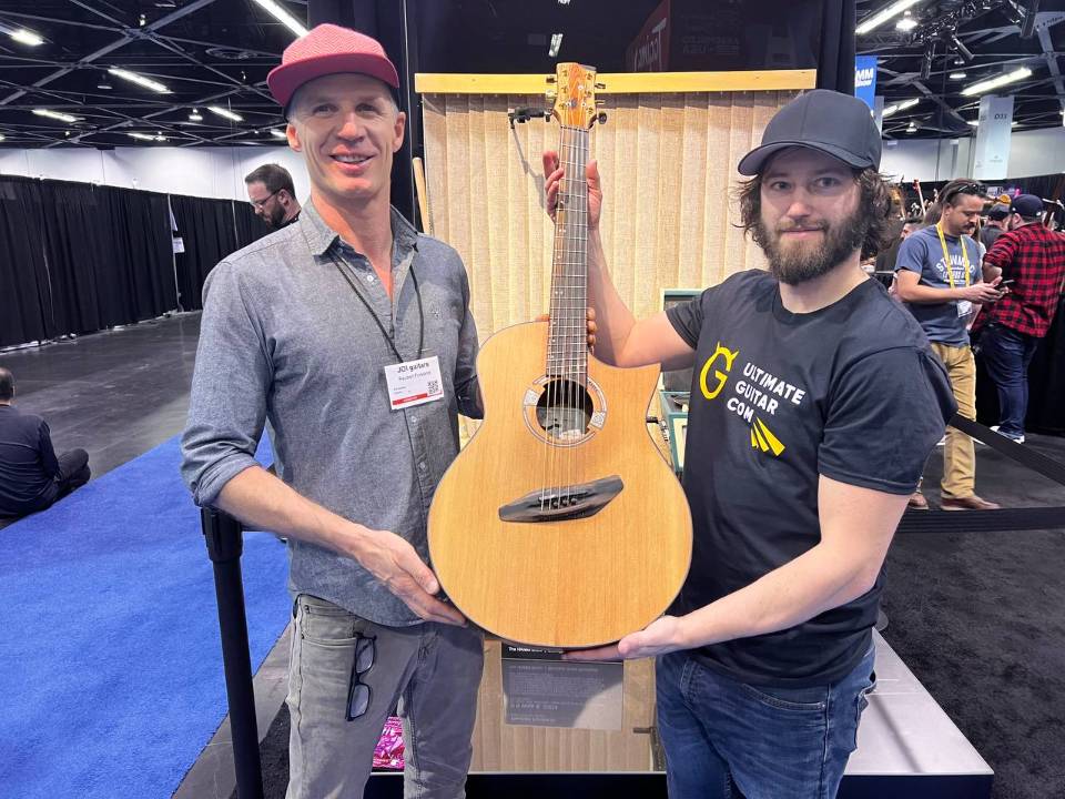 This 9-String Guitar at NAMM 2024 Was Made From Parts of Jimi Hendrix's ...