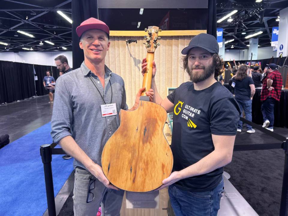 This 9-String Guitar at NAMM 2024 Was Made From Parts of Jimi Hendrix's ...