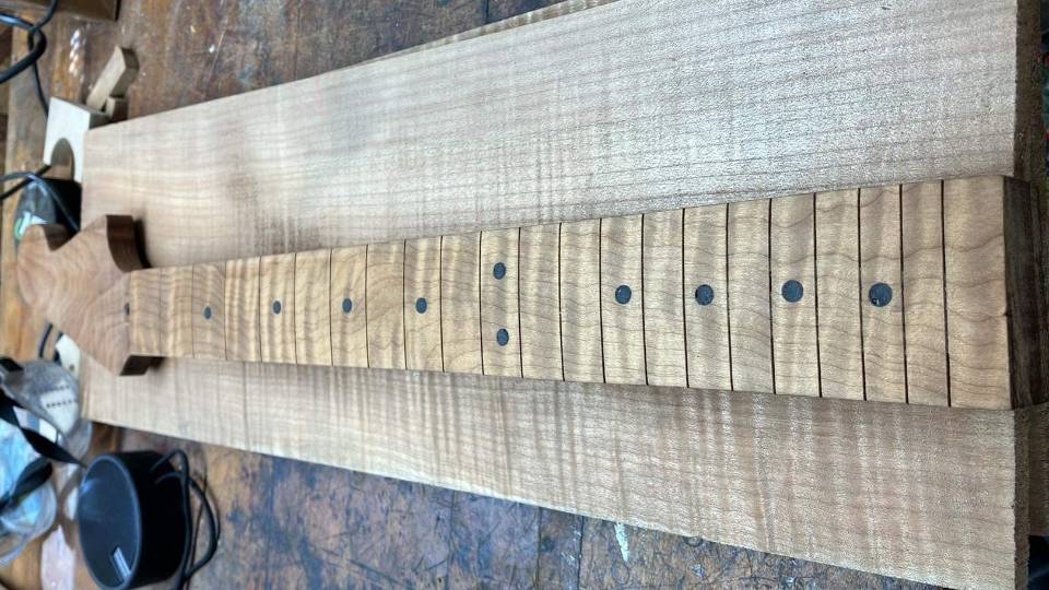I Built a Fender-Style Neck with a Gibson Scale Length, Here's What ...