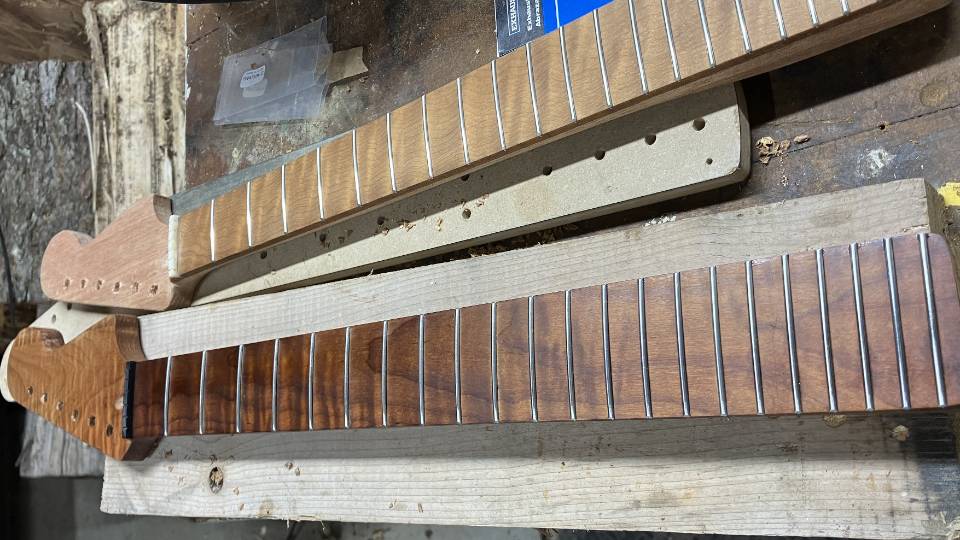 I Built a Fender-Style Neck with a Gibson Scale Length, Here's What ...