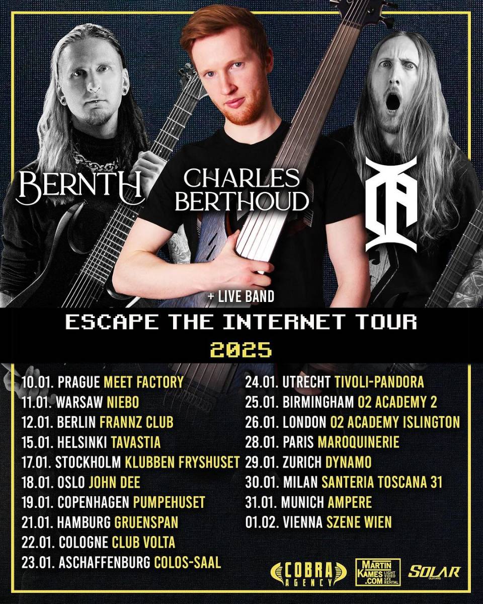 Three of the Most Famous Guitar and Bass YouTubers Are Going on an ...