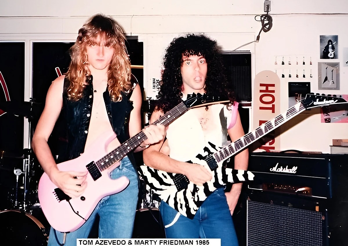Rare Guitar Used By Marty Friedman on Classic Megadeth Albums Is ...