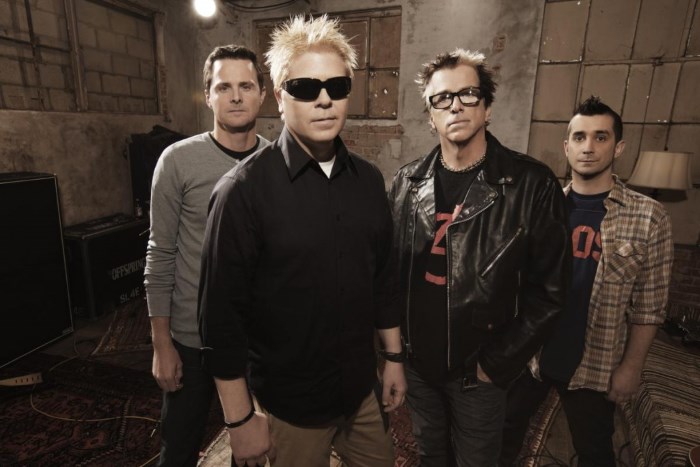 The Offspring on Holiday Break From Recording, to Re-Enter the Studio ...