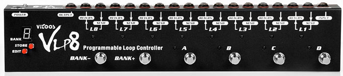 VLP8 Programmable Loop Controller Review: Our music uses quite a bit of effects and has multiple ...
