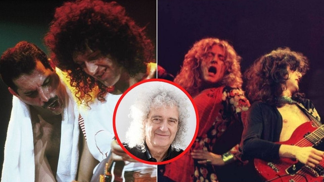 Brian May Recalls Queen's First Reaction to Led Zeppelin, Names Queen ...