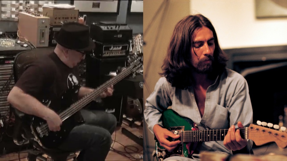 Bassist Plays Impressive George Harrison Medley on 12-String Bass ...