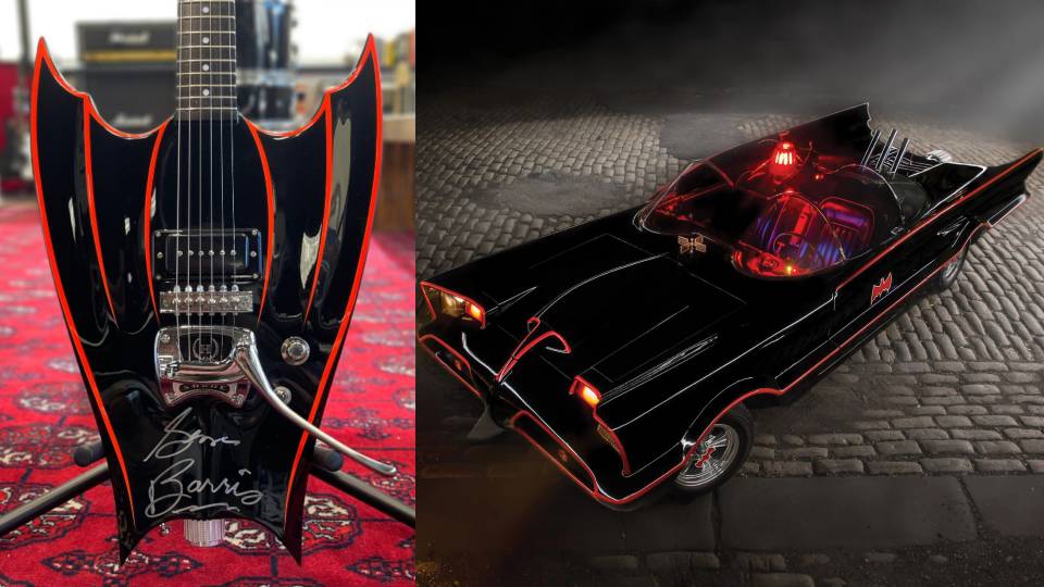 Check the Hallmark Wing-Bat Electric Guitar, a Limited-Edition Homage ...