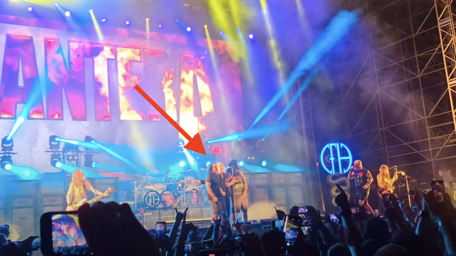 Watch: Kreator Members Join Pantera on Stage to Perform 'Walk ...