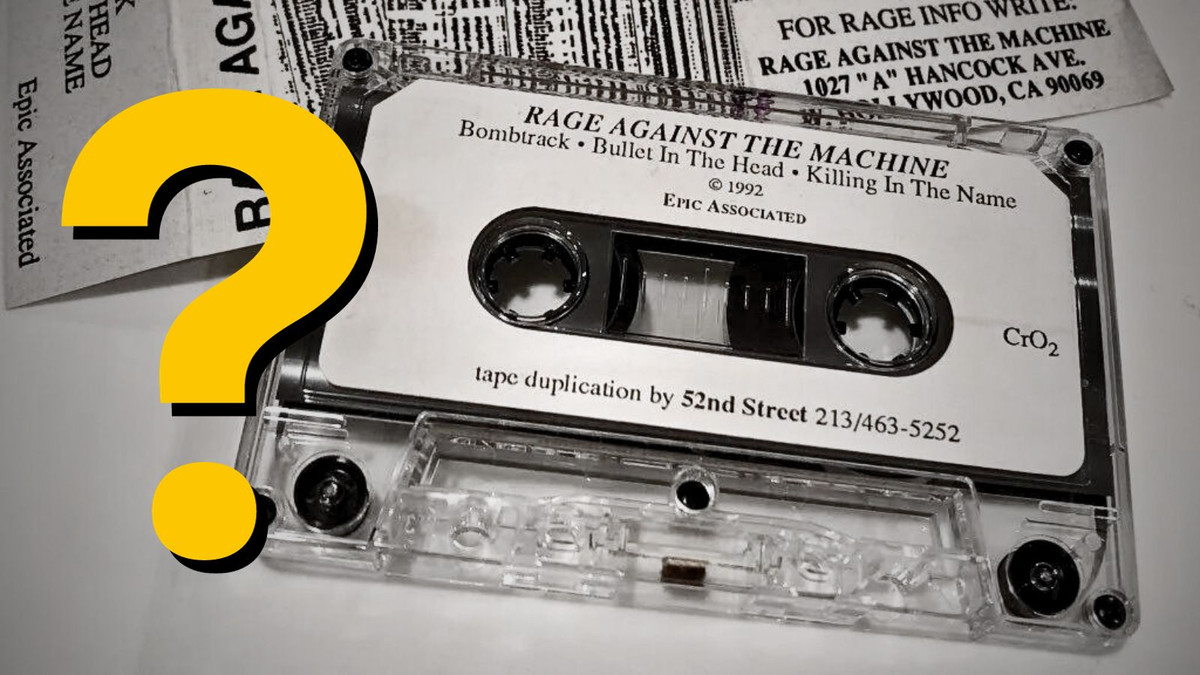 Did Atlantic Records Pirate Rage Against the Machine's Demo Tape ...