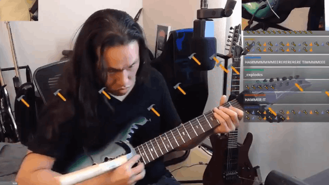 'Real Hammer Time': Watch DragonForce's Herman Li Play Guitar With a ...