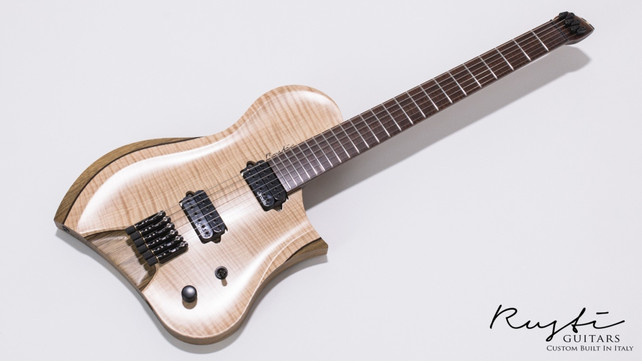 Take a Sneak-Peek at This Originally Shaped Headless Guitar From Italy ...