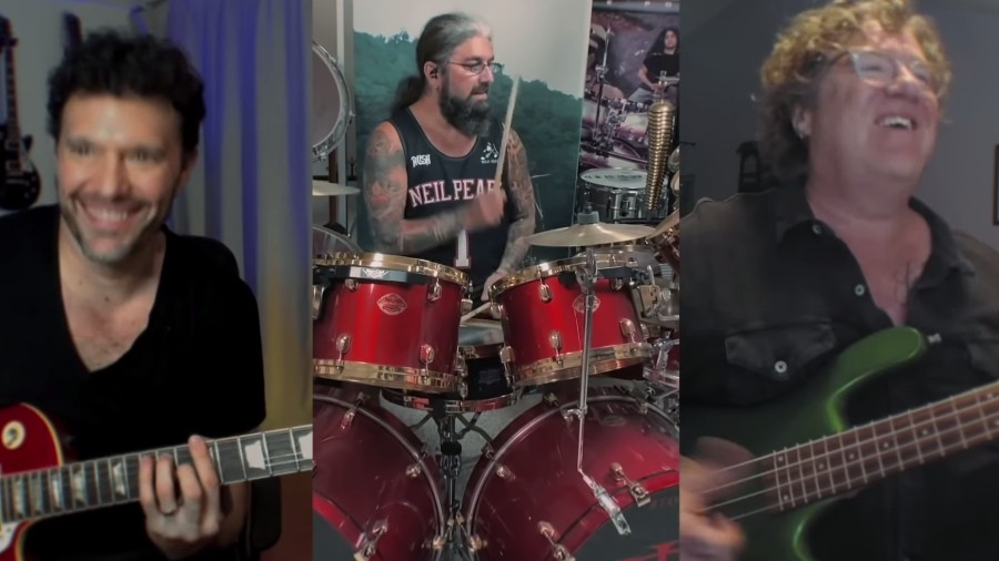 Here Are Mike Portnoy, Stu Ham, Paulie Z & Walter Ino Jamming Rush ...