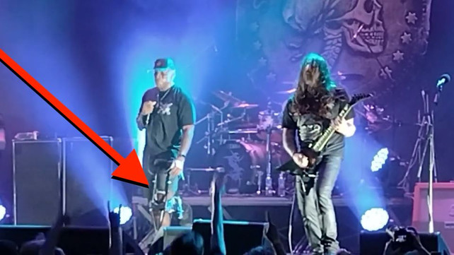 Watch: Sepultura's Singer Derrick Green Shows Up With Broken Foot for ...
