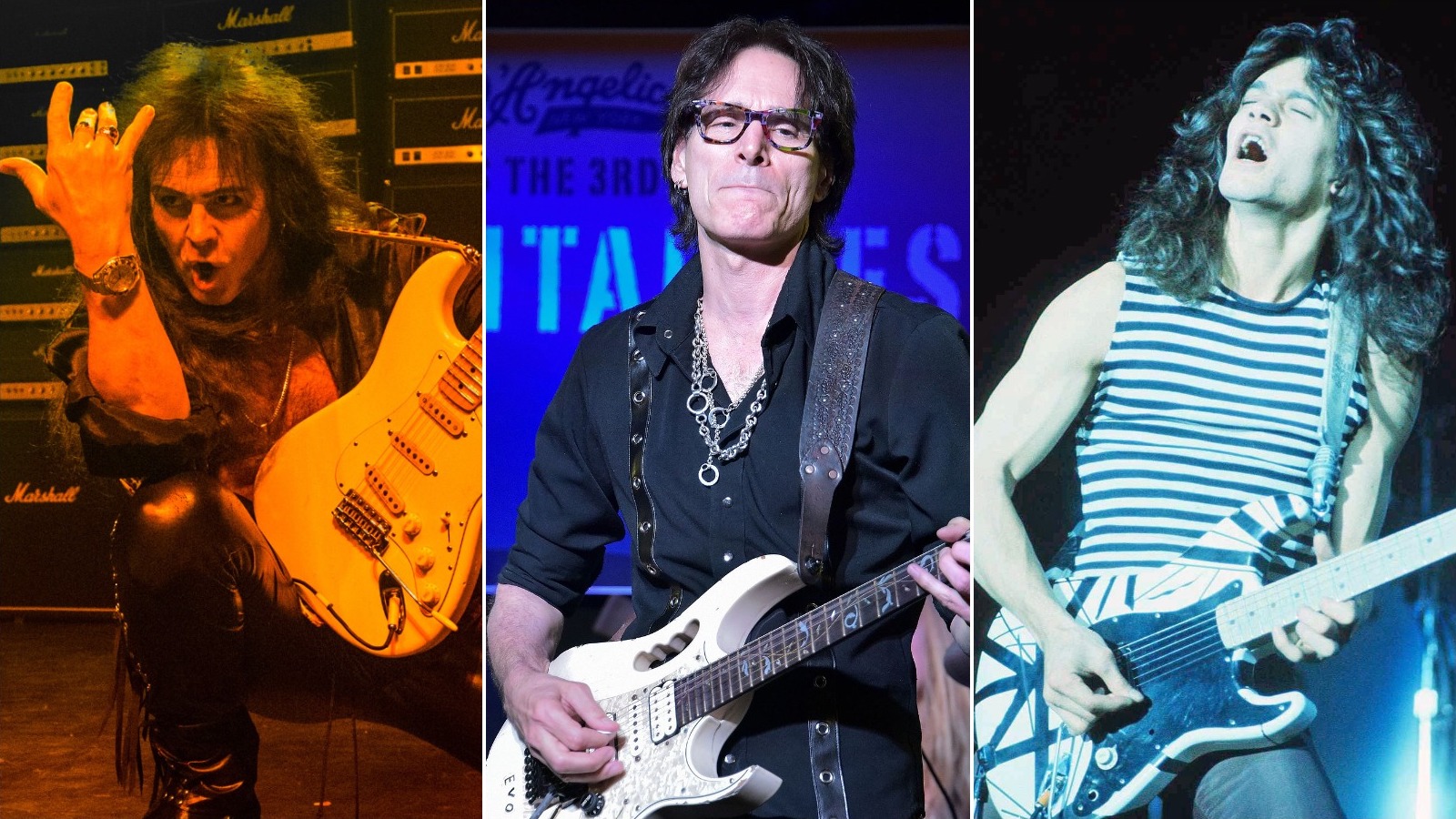 Steve Vai Describes How Yngwie and Eddie Van Halen Improved His Playing ...