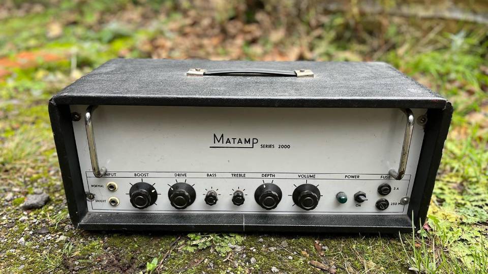 Late Peter Green's 1967 Matamp Guitar Amp Head Is Up for Sale ...