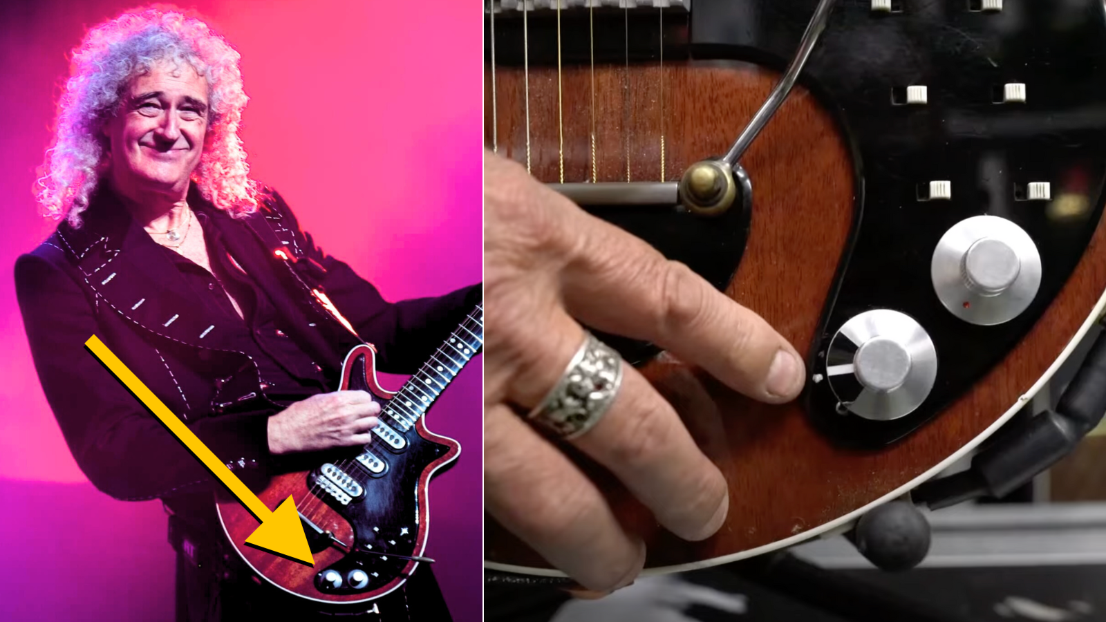 Brian May's Tech Explains Reason Behind Special Marking on Red Special ...
