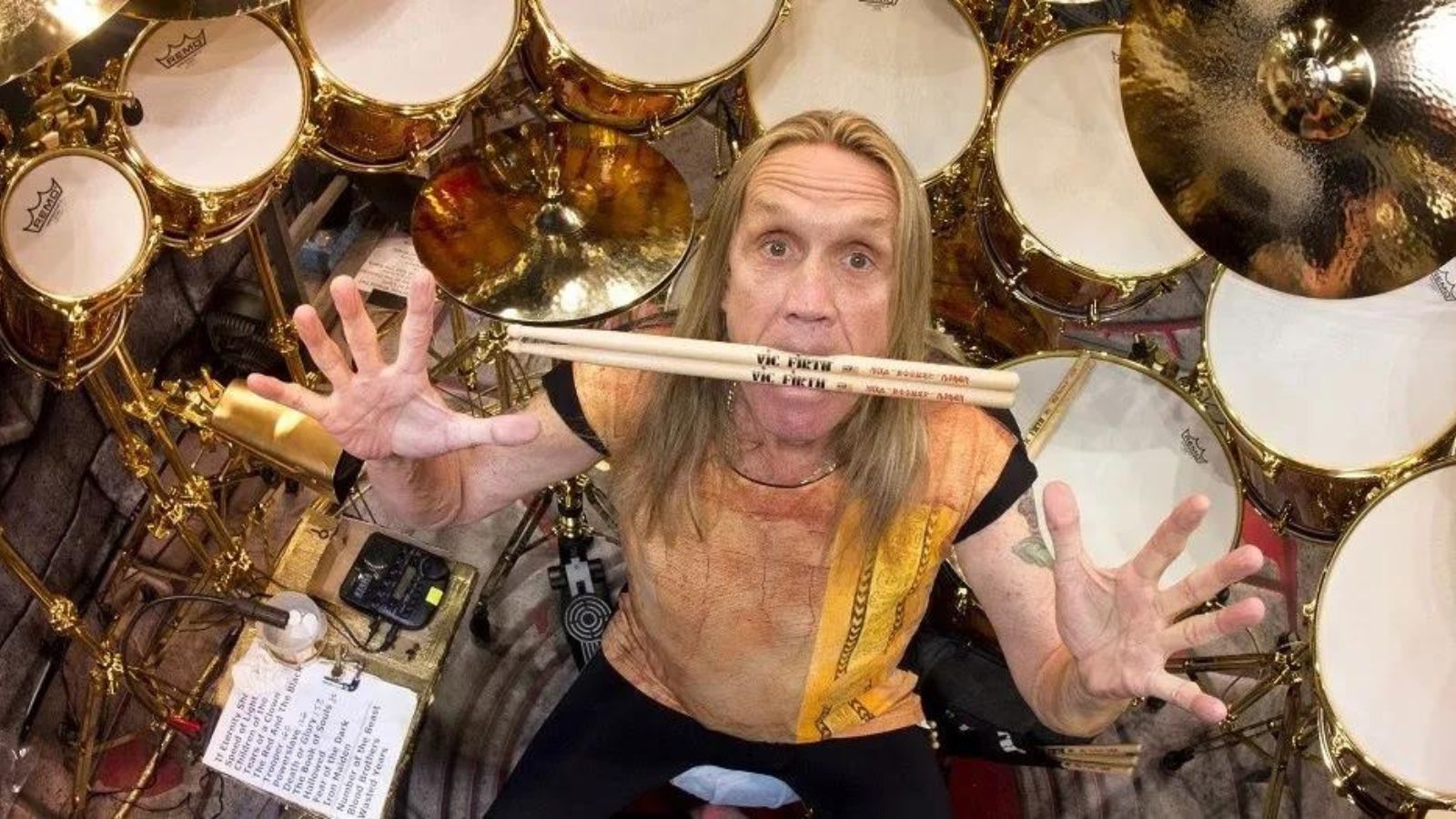 Iron Maiden to No Longer Perform Songs That Nicko McBrain Has ...