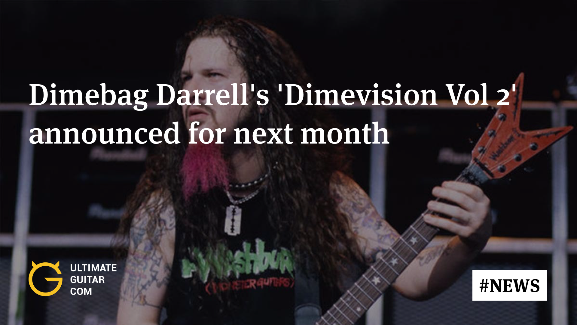 Dimebag Darrell's 'Dimevision Vol 2' Announced for Next Month ...