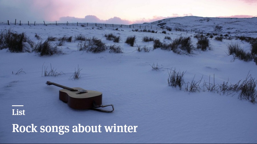 Top 12 Rock & Metal Songs About Winter | Ultimate Guitar