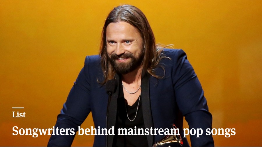 Hitmaker Masterminds: 10 Most Successful Writers of Modern Mainstream ...