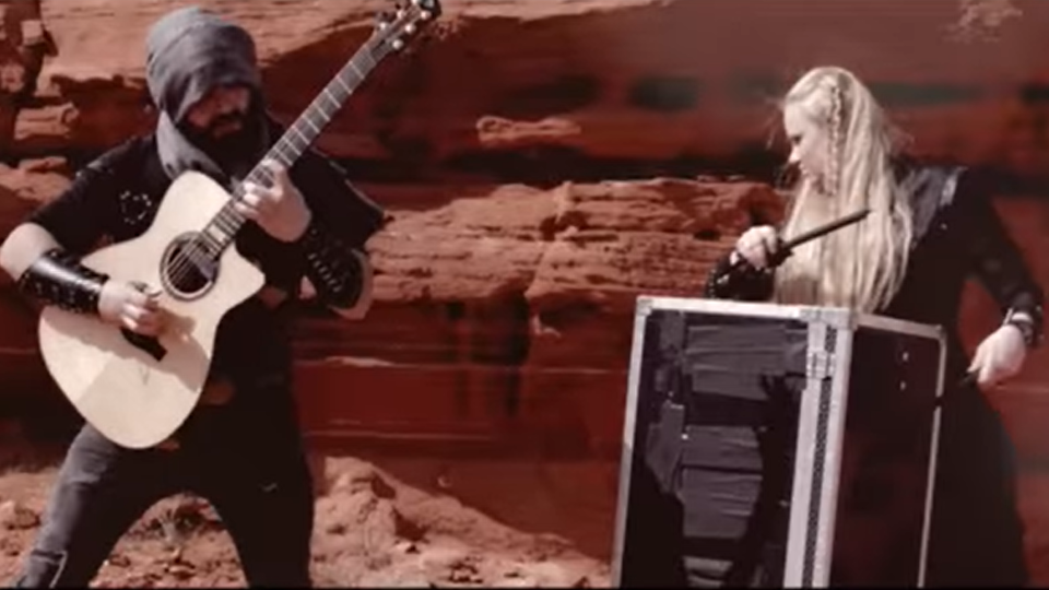 Fingerstyle Master Luca Stricagnoli Shares Acoustic Version of 'Machine' With Wife Meg Pfeiffer ...