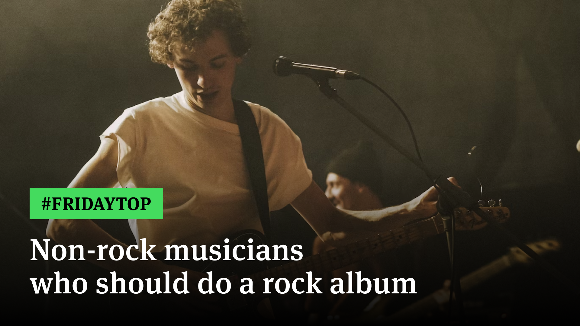 Friday Top: 20 Non-Rock Musicians Who Should Record a Rock Album ...