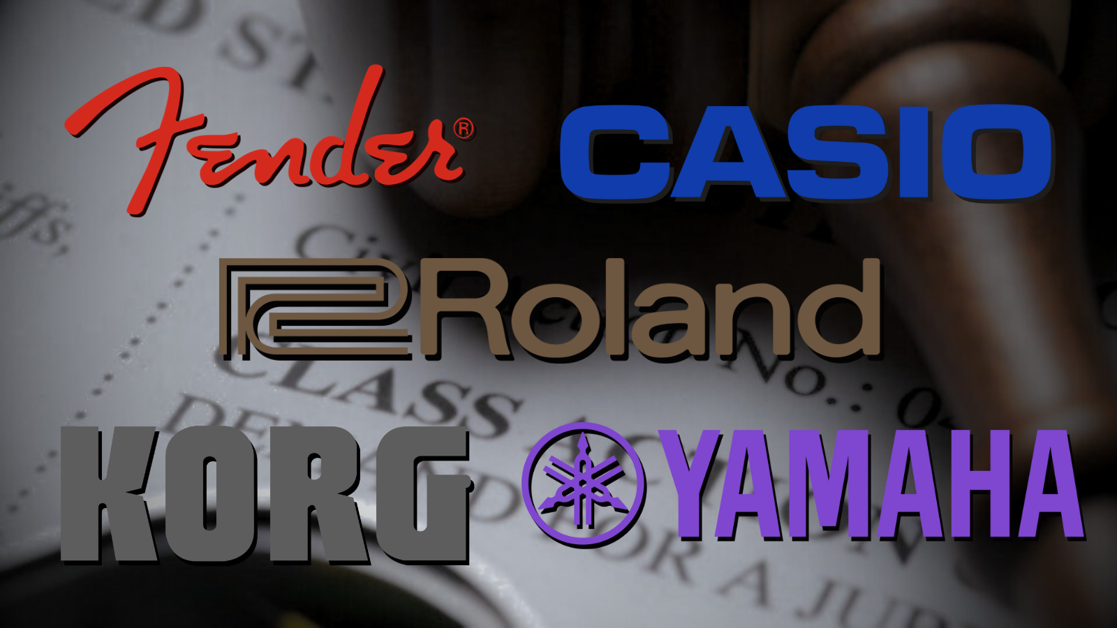 Fender, Yamaha, Korg, Roland, and Casio Accused of Fixing Prices in UK ...