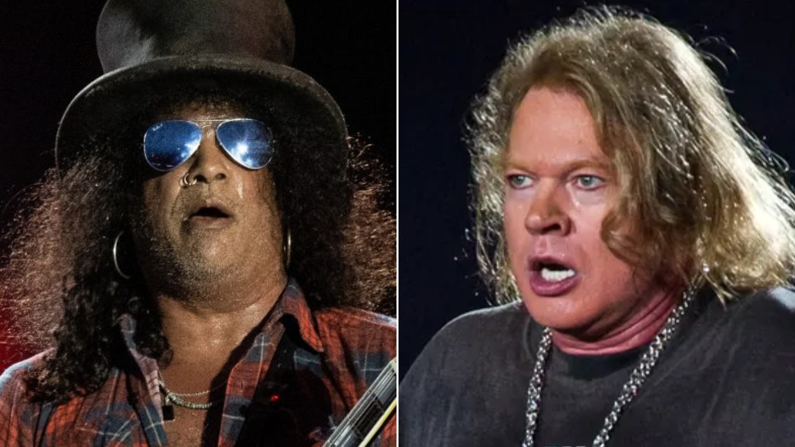 Slash Opens Up on Reuniting With Axl Rose: 'I'm Really Happy That We ...