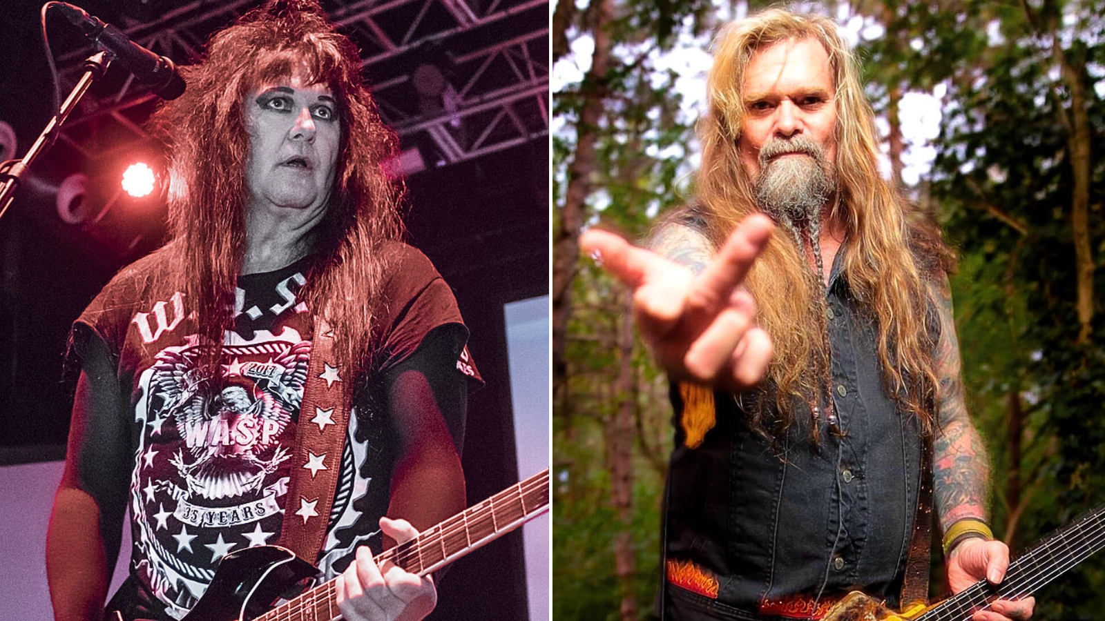 Here's When W.A.S.P. Started Using Backing Tracks Live, Chris Holmes ...