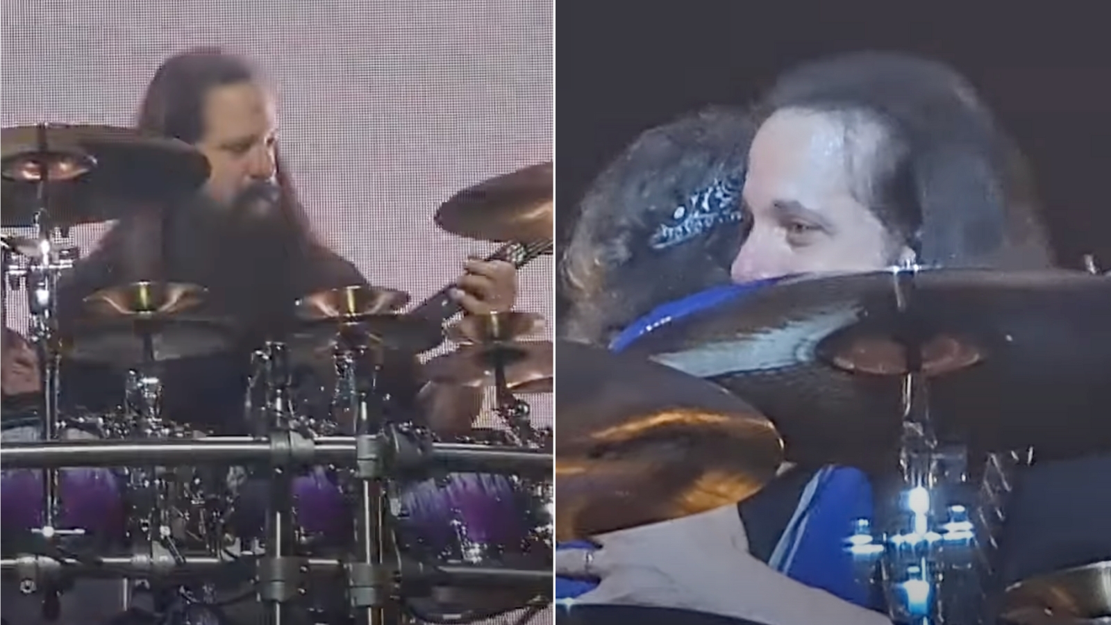 'One of the Hardest Shows': Watch John Petrucci Support Mike Portnoy ...