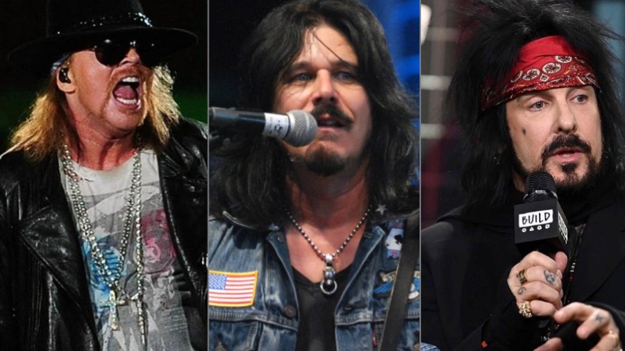 GN'R Guitarist Speaks on How Motley Crue Star Behaved During Collab, Talks Relationship With Axl ...
