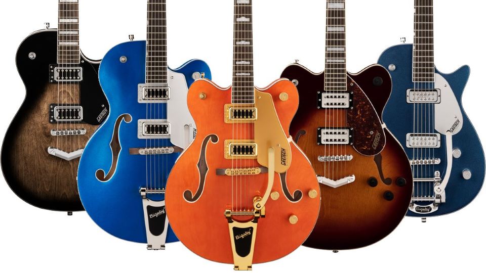 Gretsch Expands Streamliner Line With Low-Budget Junior Jet Club Guitar ...