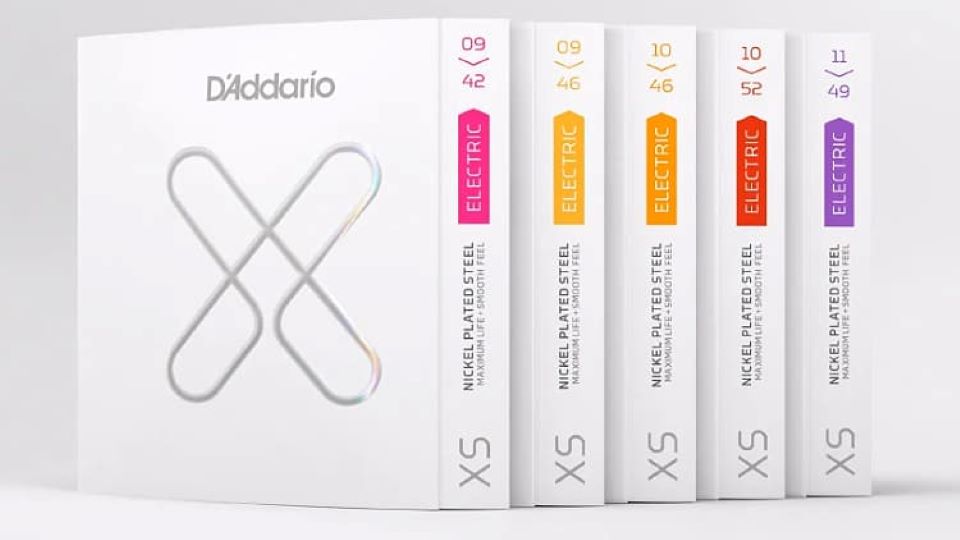 D'Addario Reveals XS Series Of Coated Electric Guitar Strings ...