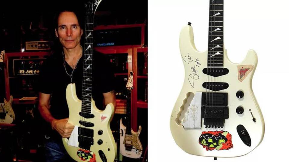 Rare Hamer JEM Prototype Designed for Steve Vai Goes Up for Auction ...