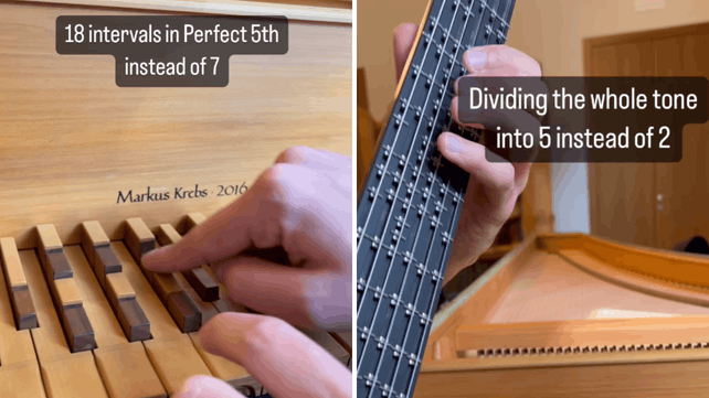 Watch: This Microtonal Harpsicord Divides Perfect 5th Interval Into 18 Parts, Here's What That ...