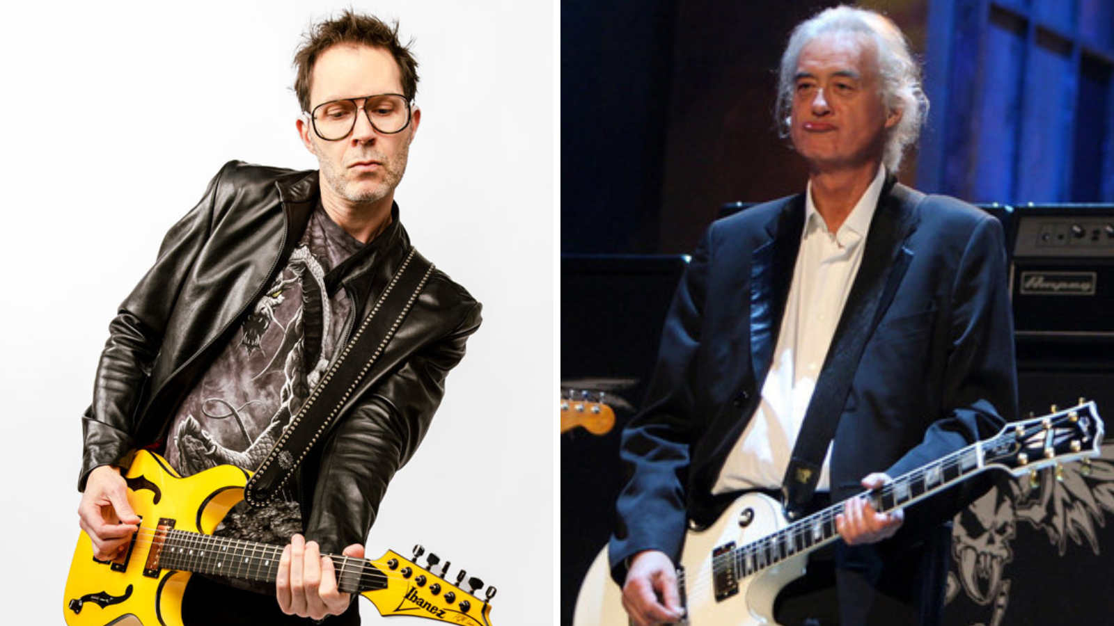 Paul Gilbert Says He Holds Guitar Low Because of Jimmy Page, Names Led ...