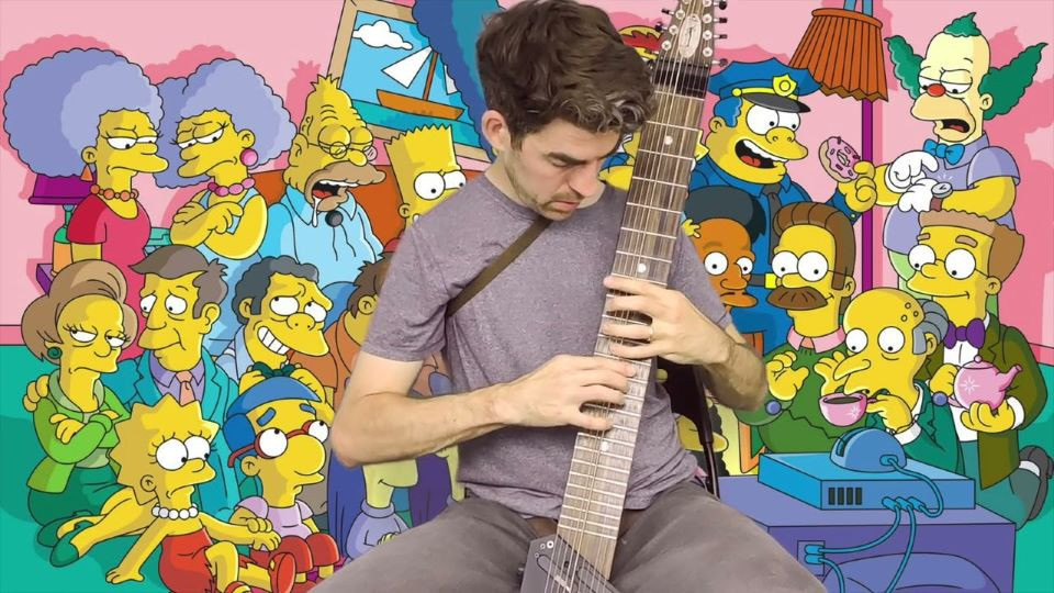 Here's 'The Simpsons' Theme Played on Chapman Stick | Ultimate Guitar