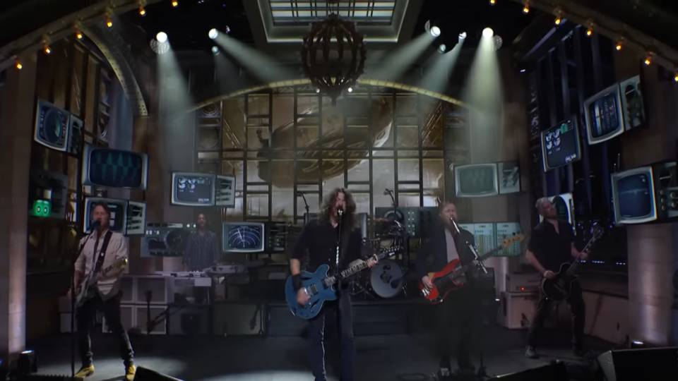 Foo Fighters Rock Out on Saturday Night Live, Once Again Introduced by ...